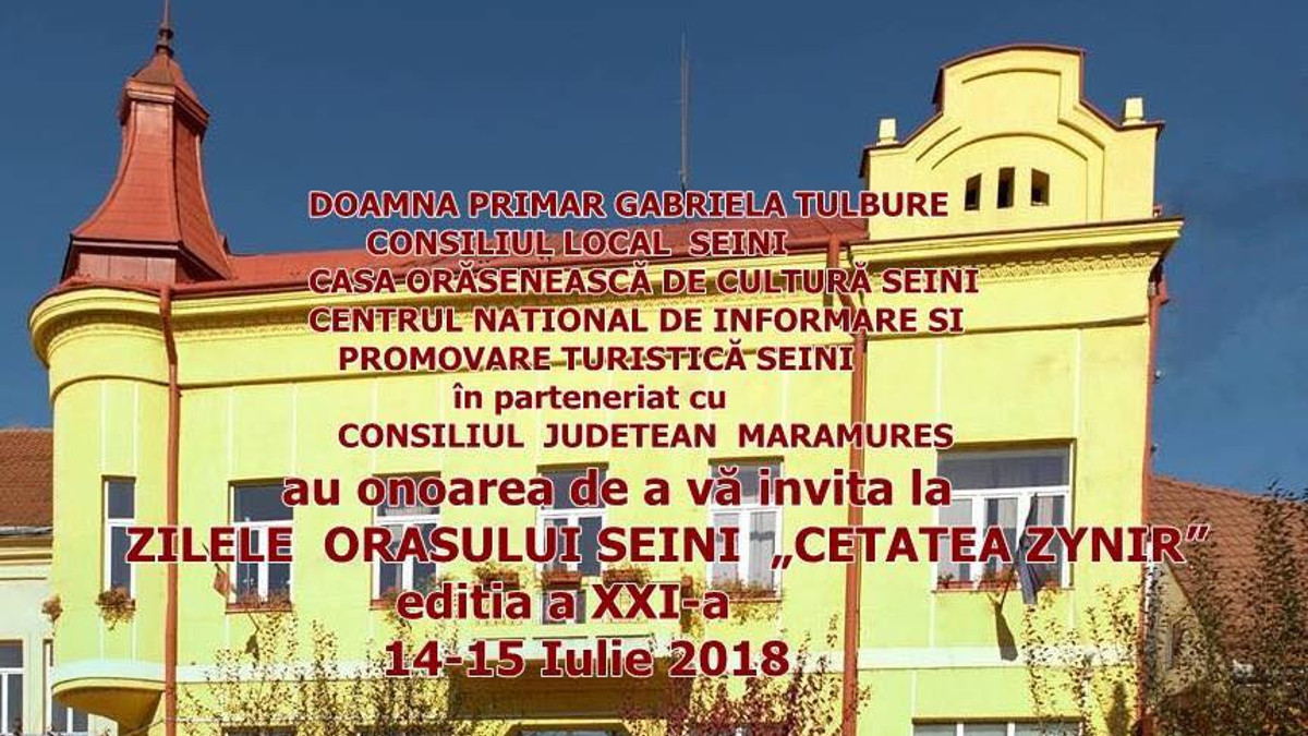 Zilele Orașului Seini – ,,Cetatea Zynyr” – GoNEXT