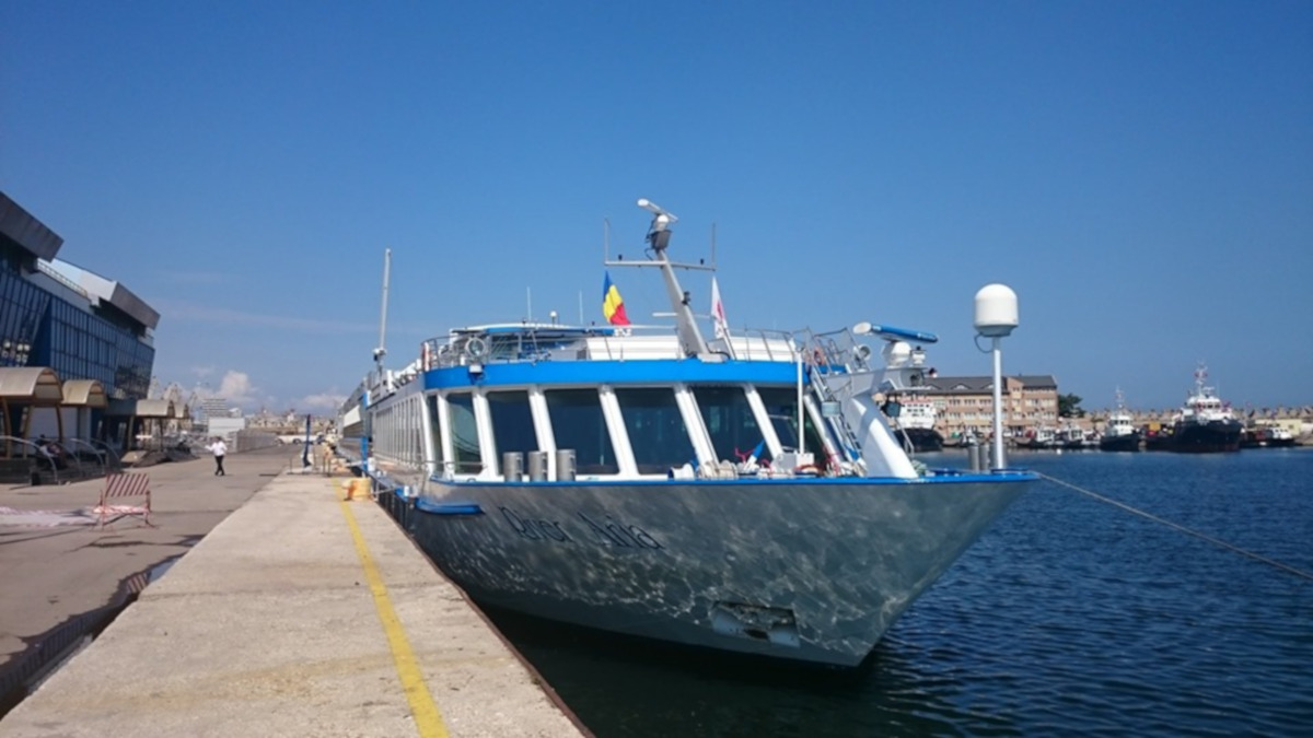 Nava de pasageri River Aria a ajuns în Portul Constanța – GoNEXT