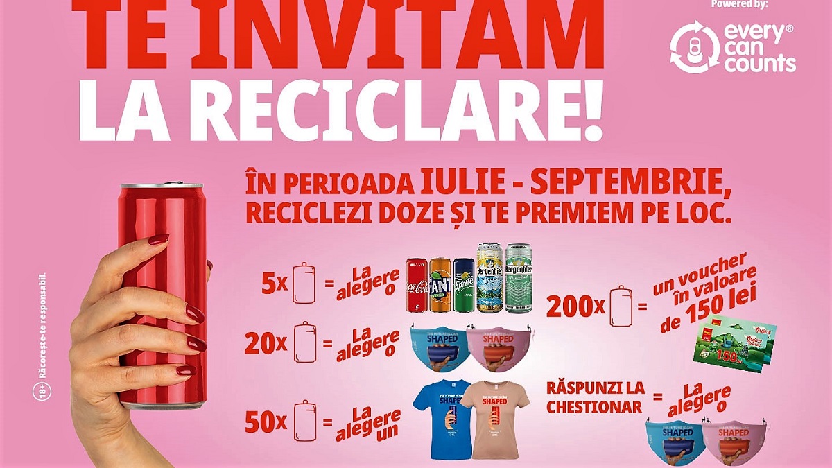 ExtravaCANza: turiștii sunt încurajați să recicleze dozele din aluminiu ...