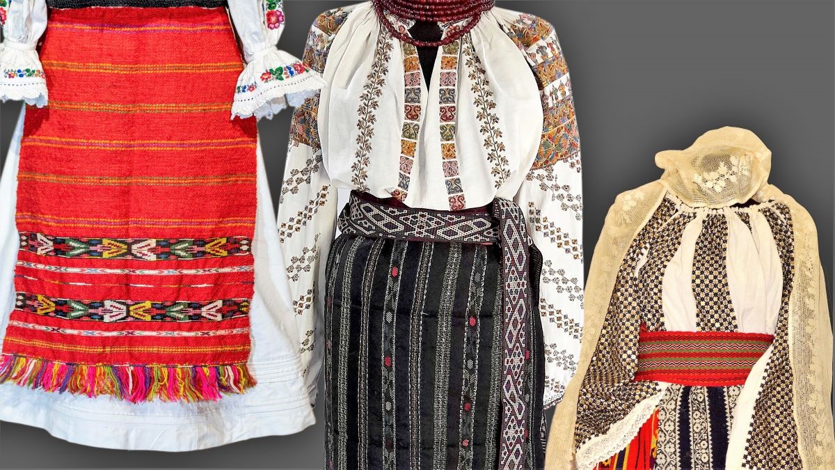 Portul popular din Maramureș, Oltenia și Bucovina, expus în Casa Ostra ...