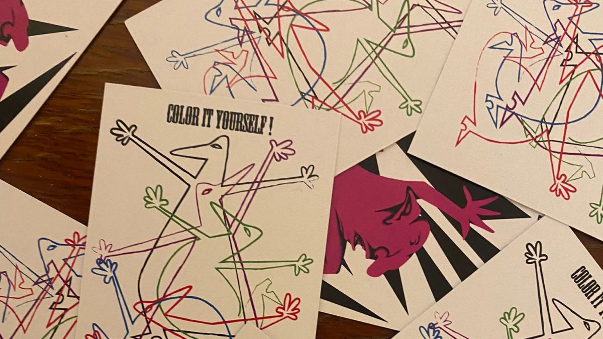 Mini-cărți de colorat, de Paște la Art Machine – GoNEXT